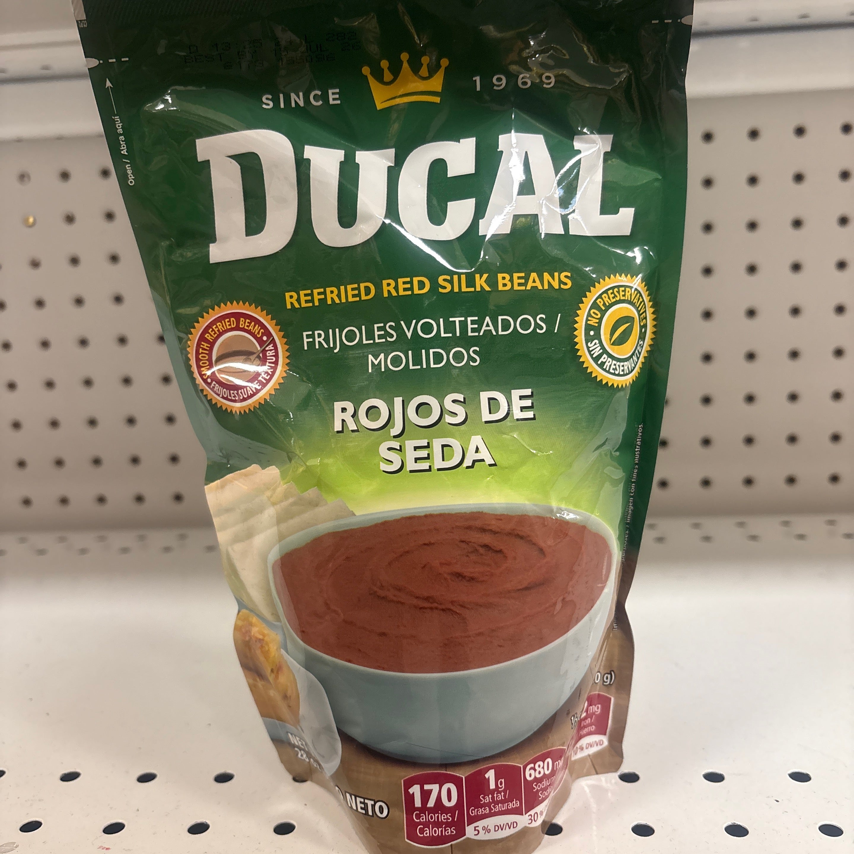 Frijoles Refritos Seda Roja Ducal GOYA 28 oz | Ecuamultiservices Inc